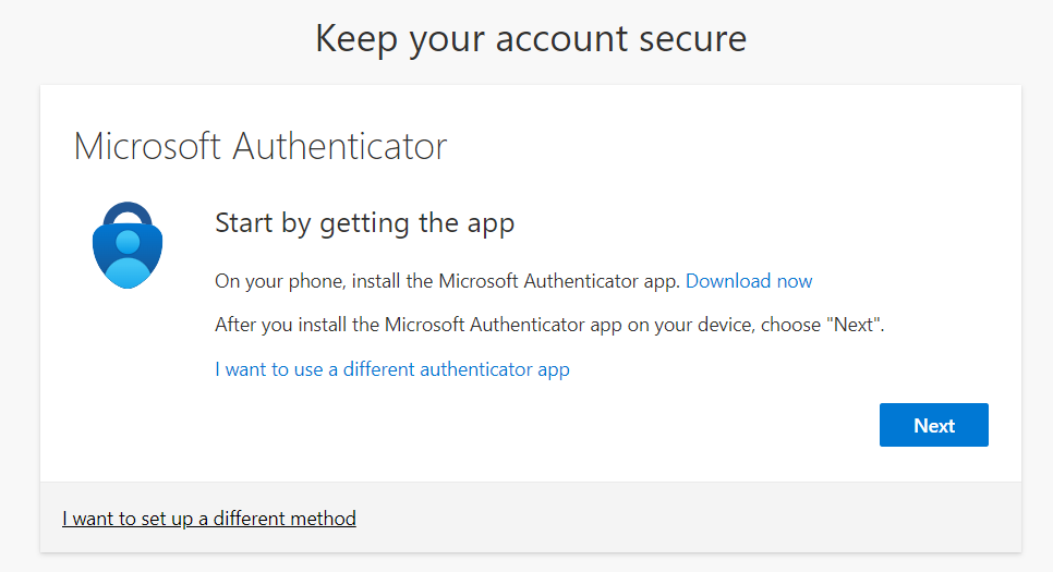 Setting up Microsoft MFA – MedWatch
