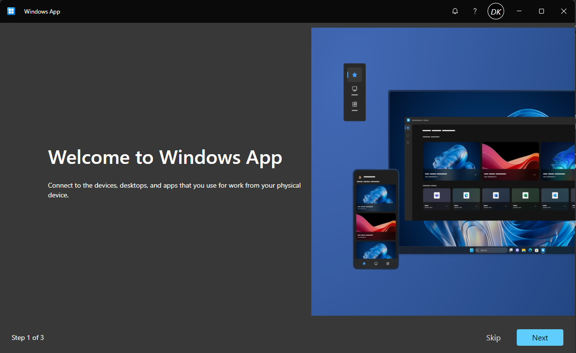 How to use the Windows App – Installing & launching an AVD – MedWatch